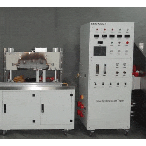 Thiết bị thử nghiệm cáp chống cháy có xóc theo tiêu chuẩn BS 6387 ...
